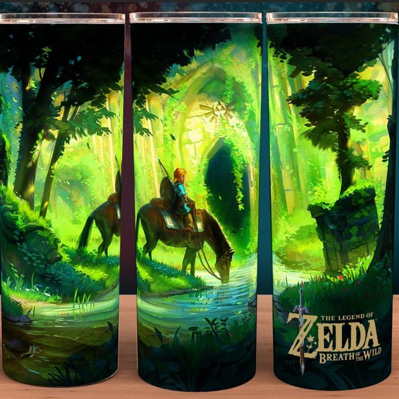 Handmade | Dining | Legend Of Zelda Breath Of The Wild Link And Epona ...